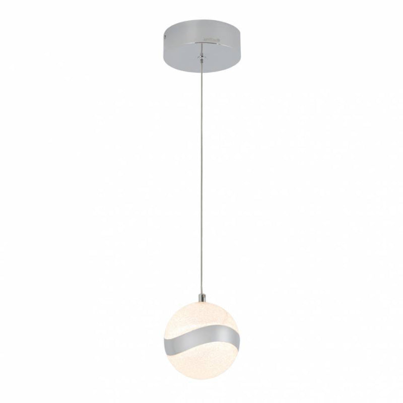PDT-1WA Wavey 1-lt 5" LED Pendant