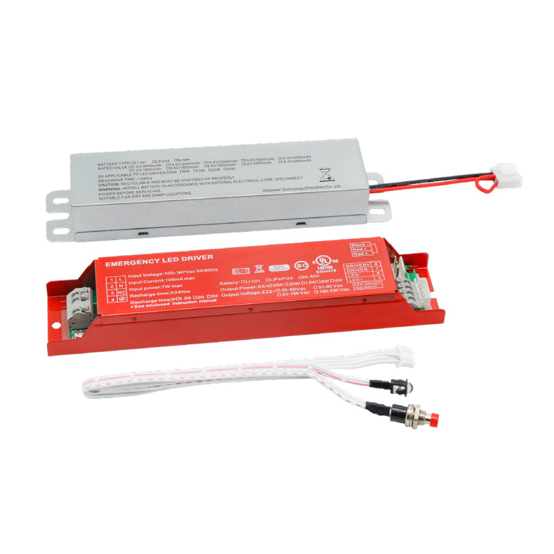 8W Low Output Voltage Emergency Battery Back-Up LED Driver