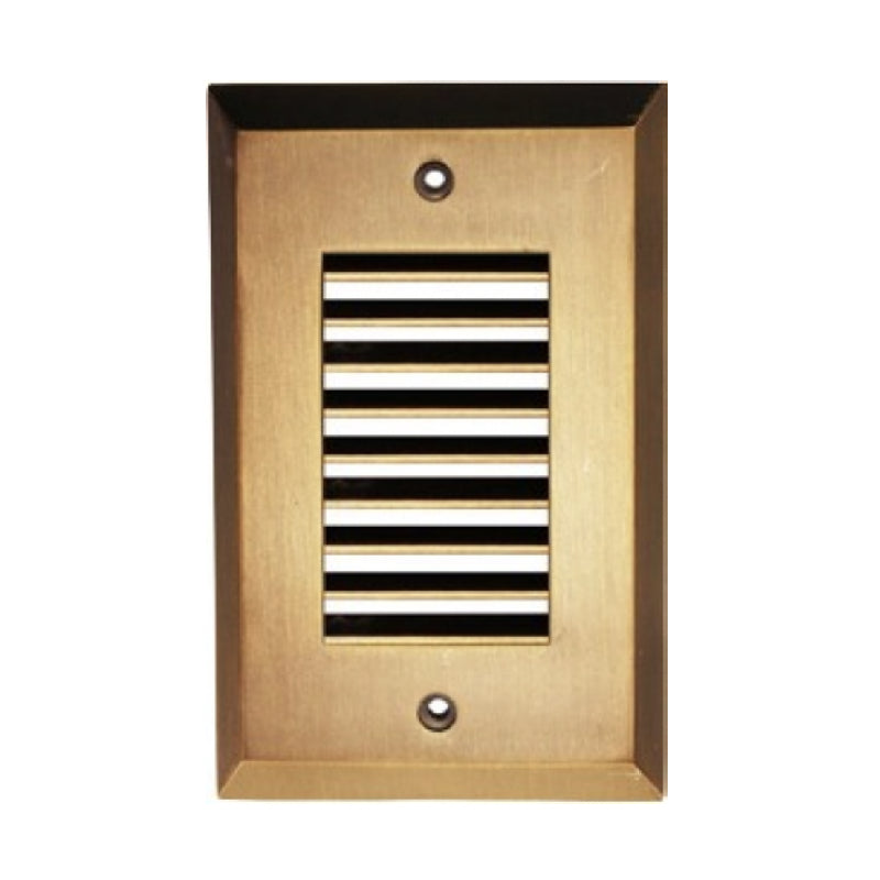 SLT-LV LED Step Light Vertical Louver Face Plate